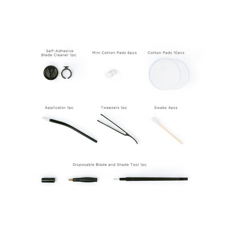 PhiBrows Blade & Shade KIT S 10pcs - Official PhiShop